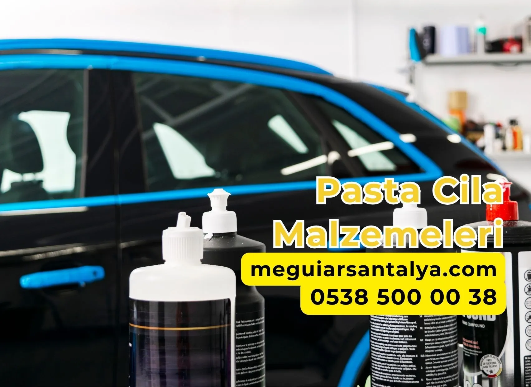 Pasta Cila Malzemeleri | Meguiar's Antalya